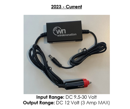 What 12V adapter do I have? | Wireless Nation